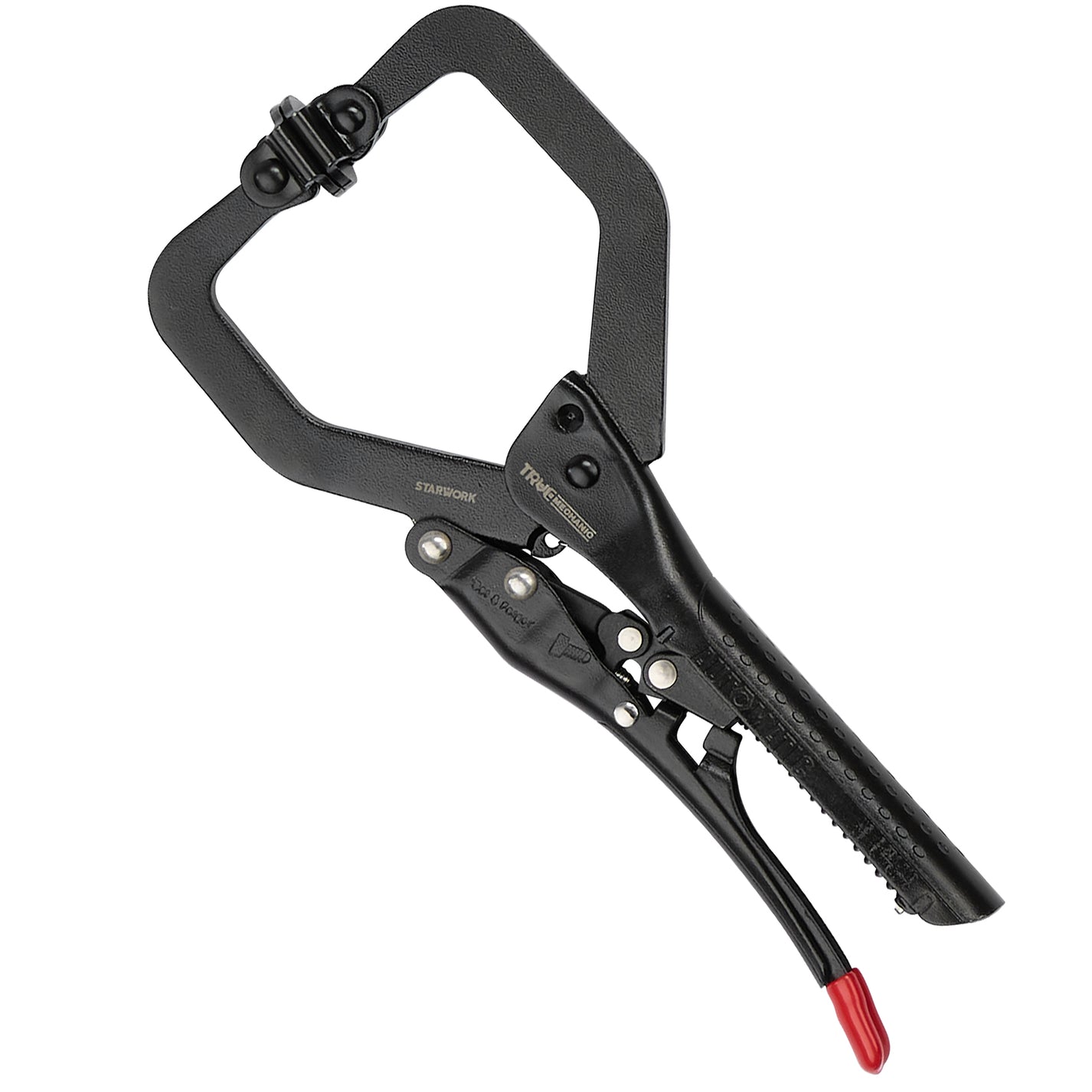 STARWORK TRUE MECHANIC™ Automatic C-Clamps With Swivel Locking Pliers